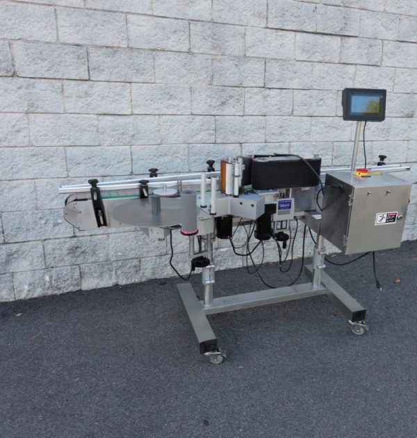 CVC300 Wrap around pressure sensitive labeler – JC Arc Tech